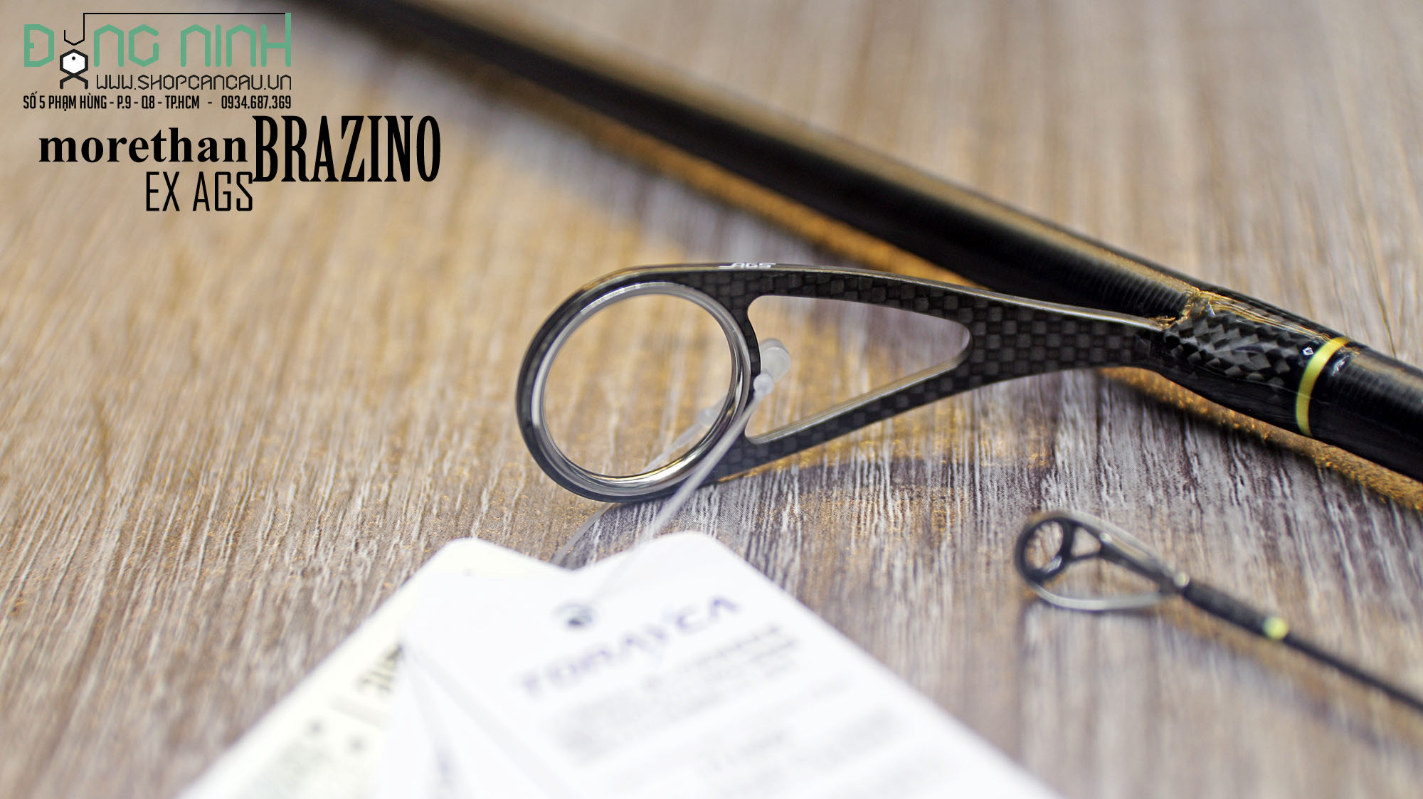 Cần câu Daiwa Morethan Brazino EX AGS - Siêu phẩm Made in Japan